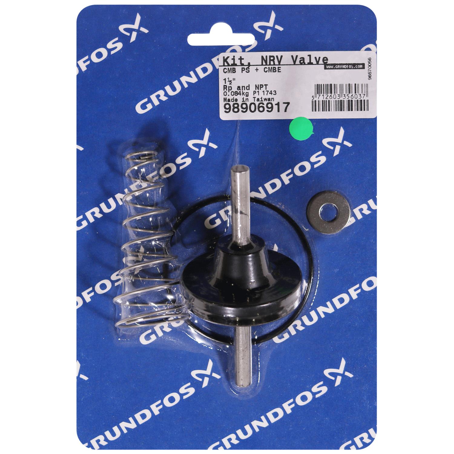 98906917 Grundfos - Kit, NRV Valve 1½" | Pump Stop
