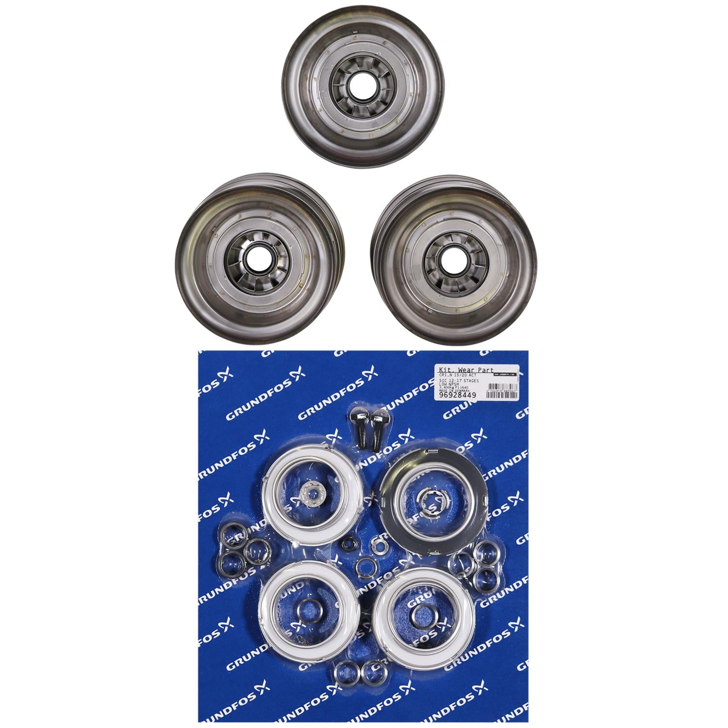 Grundfos 96928449 - Kit, Wear Part SIC 12-17 STAGES | Pump Stop