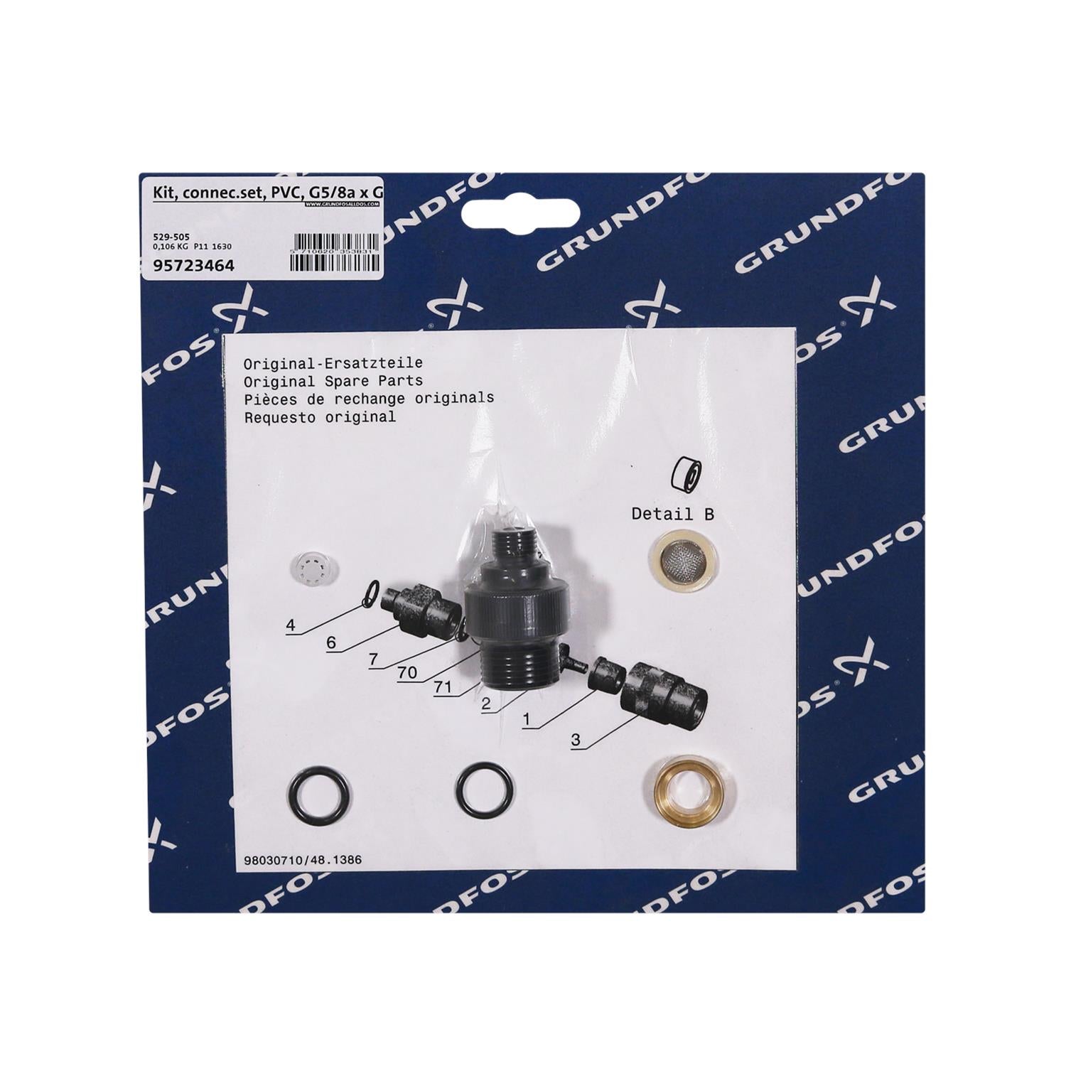 95723464 Grundfos - Kit, Connector | Pump Stop