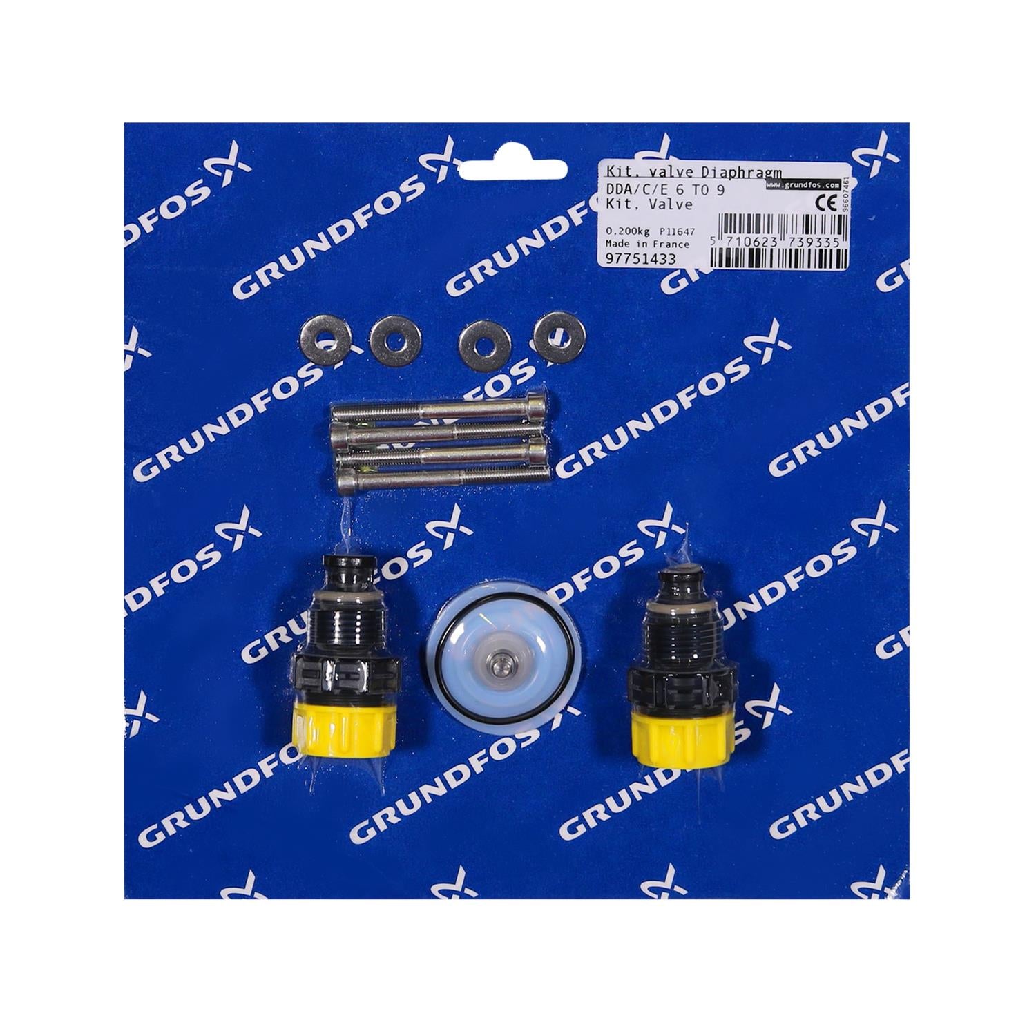 97751433 Grundfos - Kit, Valve & Diaph | Pump Stop