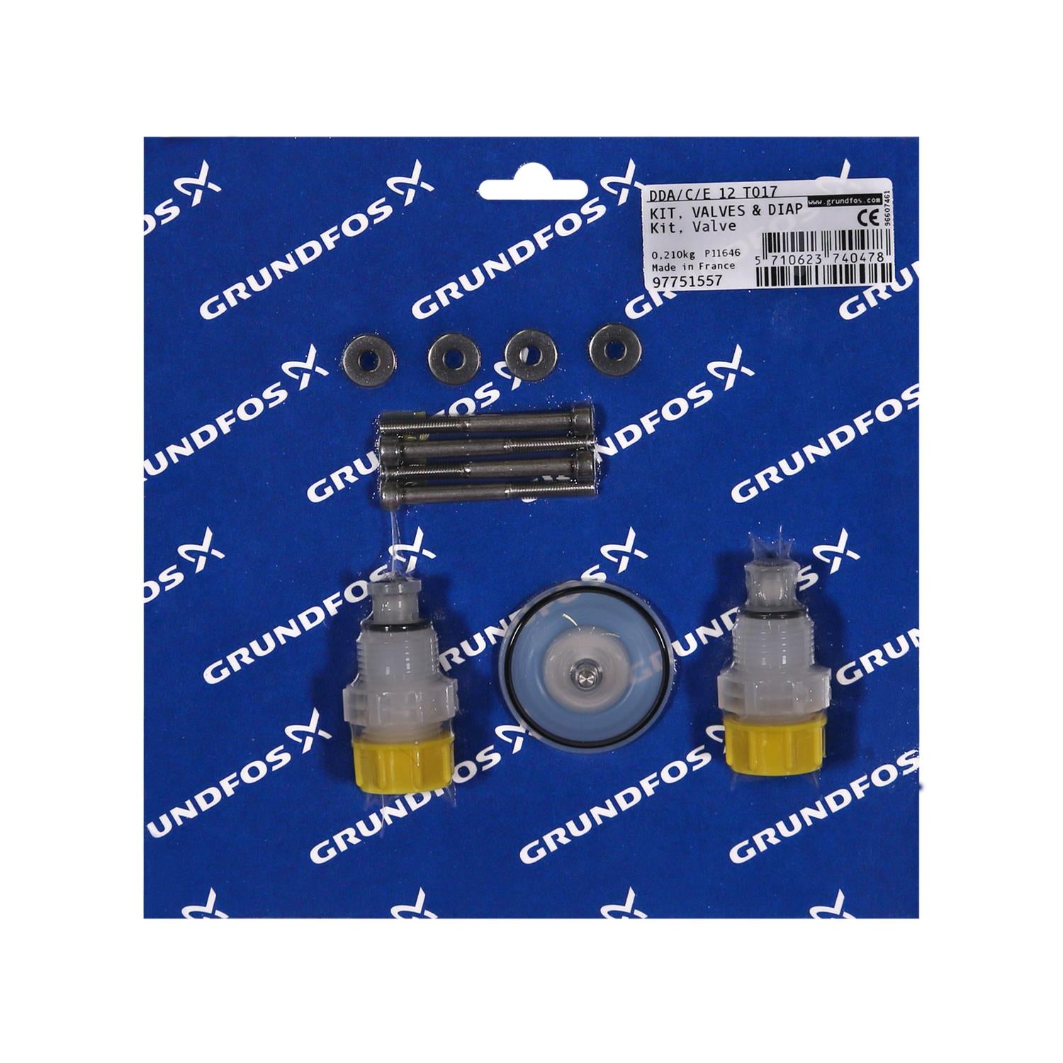 97751557 Grundfos - Kit, Valve & Diaph | Pump Stop