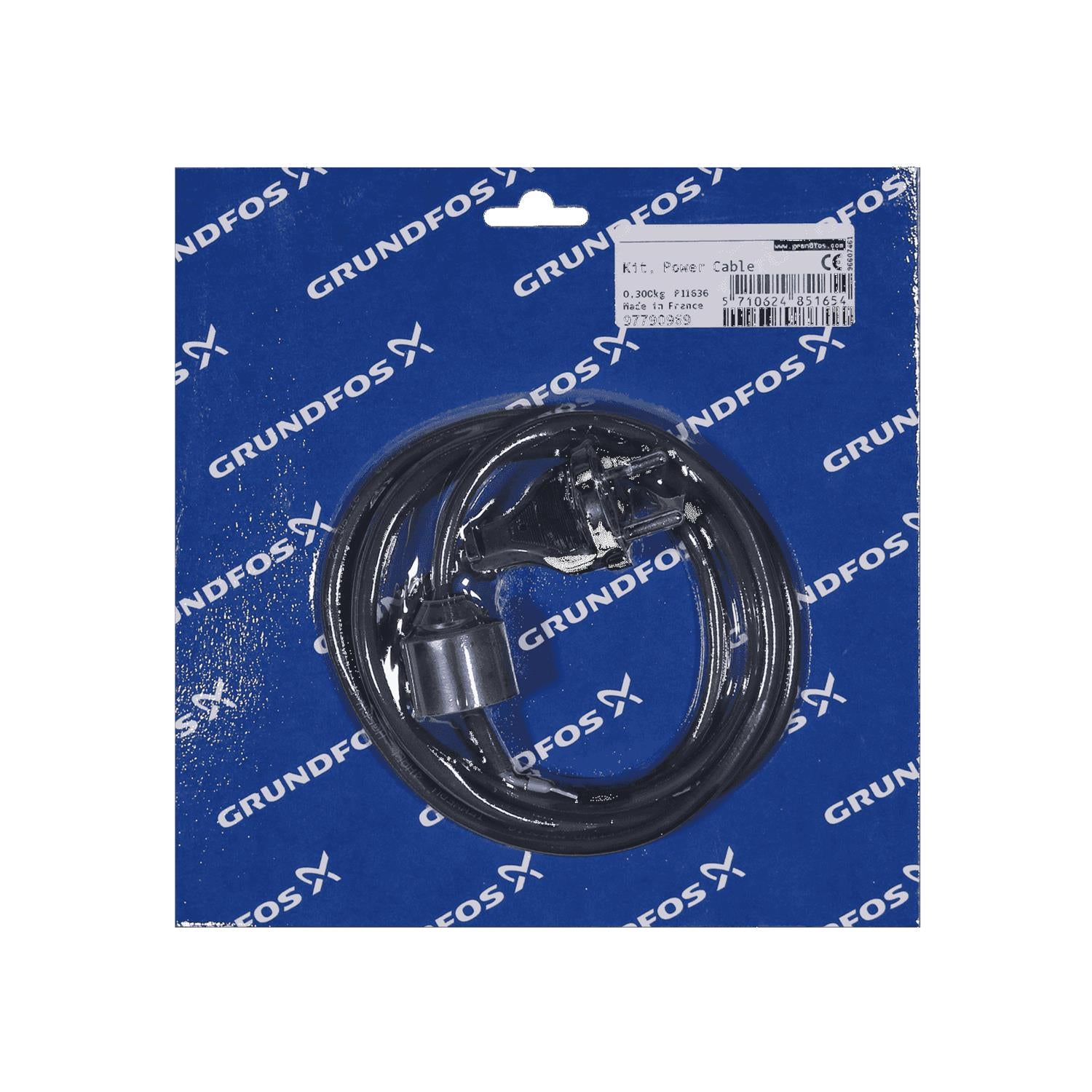 97790969 Grundfos - Spare,Power Cable | Pump Stop