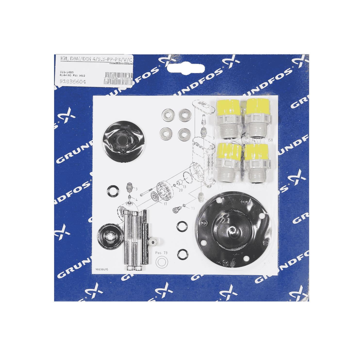 91836604 Grundfos - Kit, Maintenance PP-P3/V/C | Pump Stop
