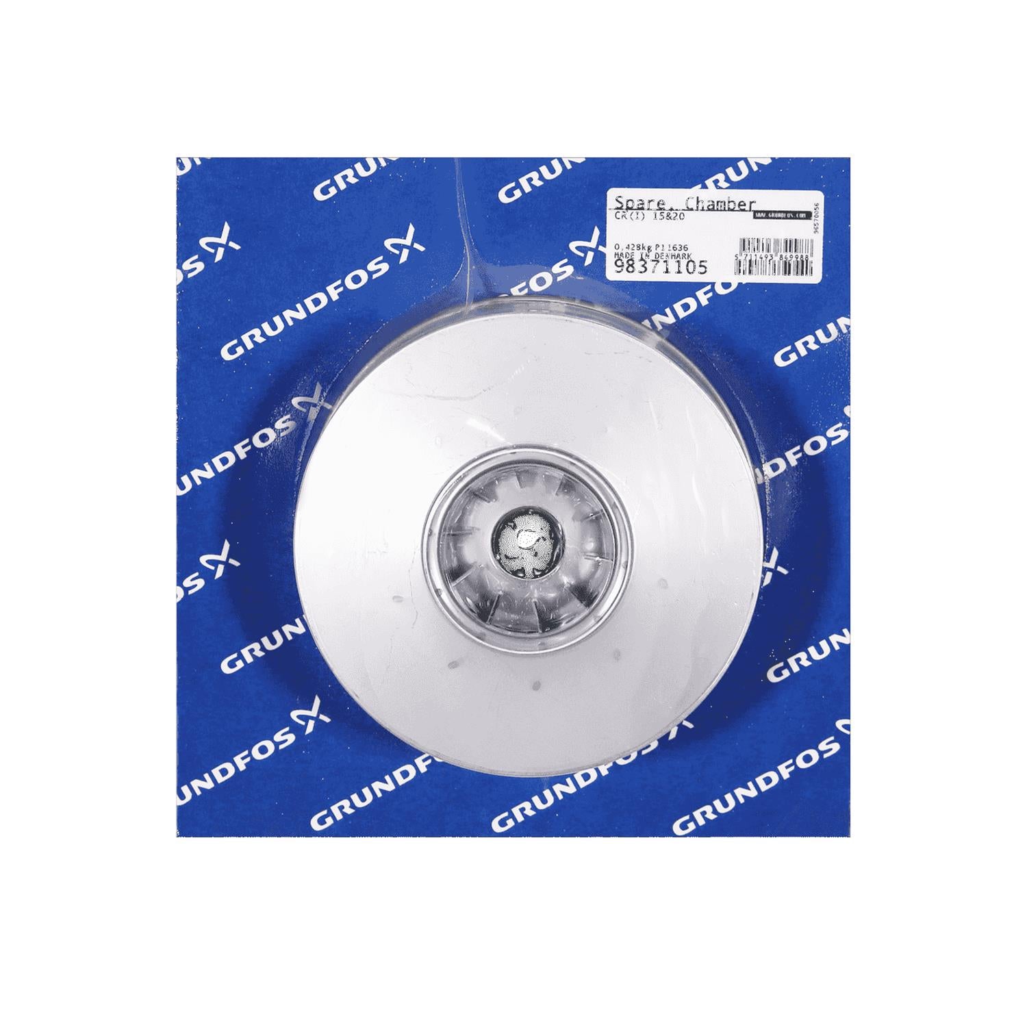 98371105 Grundfos - Spare, Chamber Top intermediate chamber cpl. | Pump ...