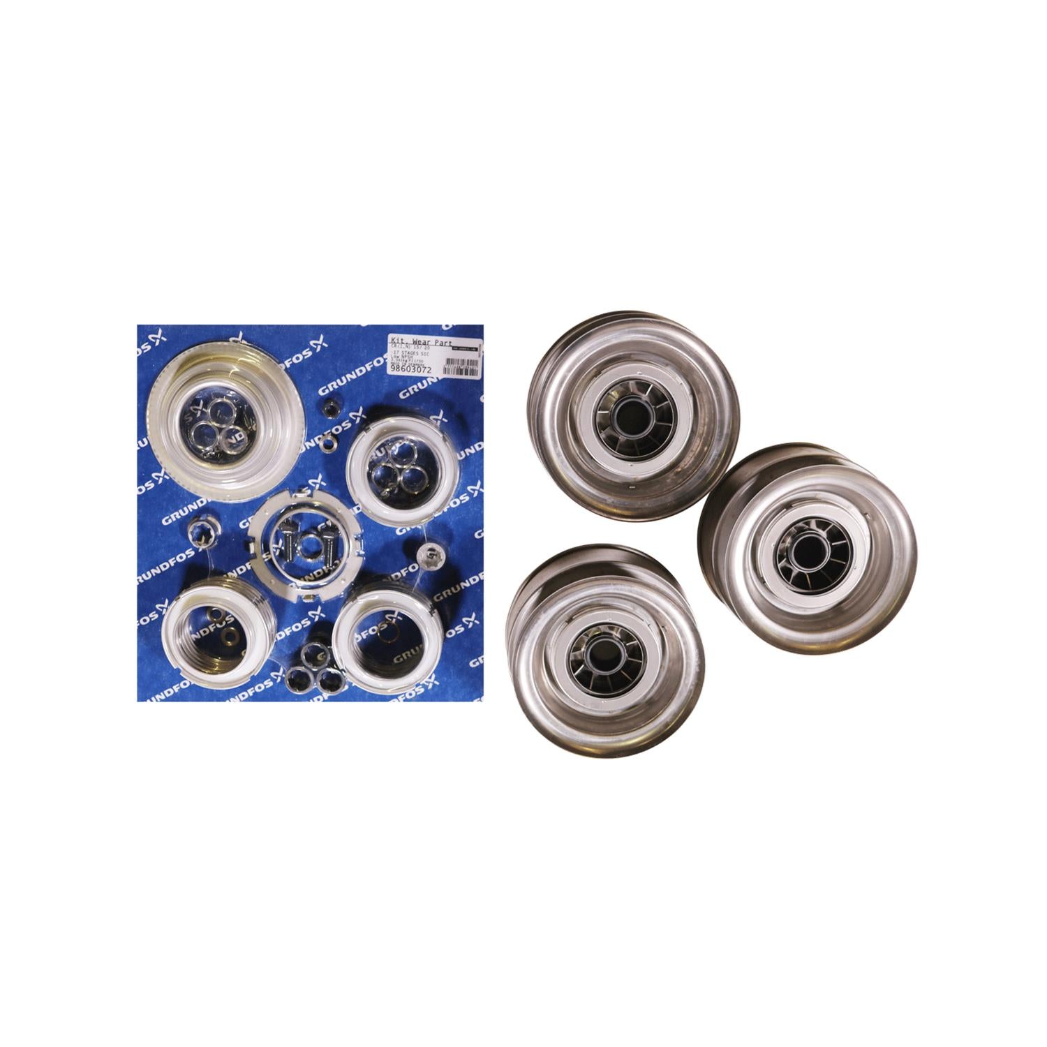 98603072 Grundfos - Kit, Wear Part -17 STAGES SIC | Pump Stop
